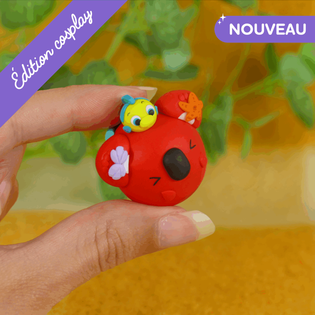 Création Fimo de Krokro Sous l'Océan - P'tit Koko